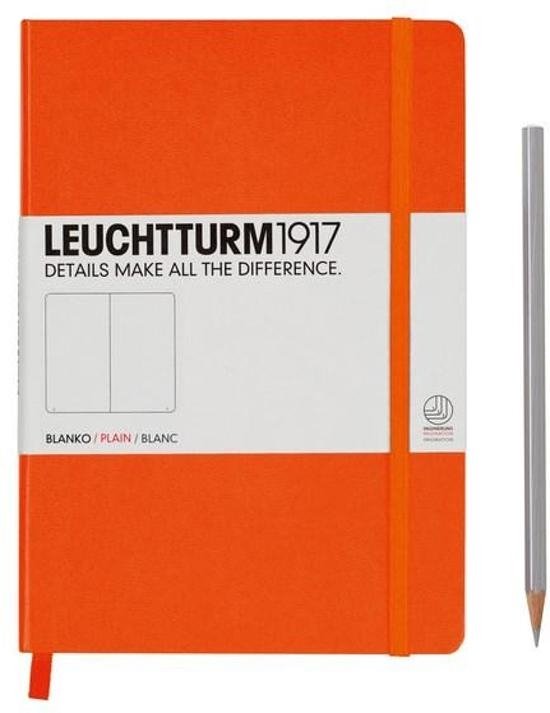 Leuchtturm1917 medium plain orange - Verfijnd Veenendaal