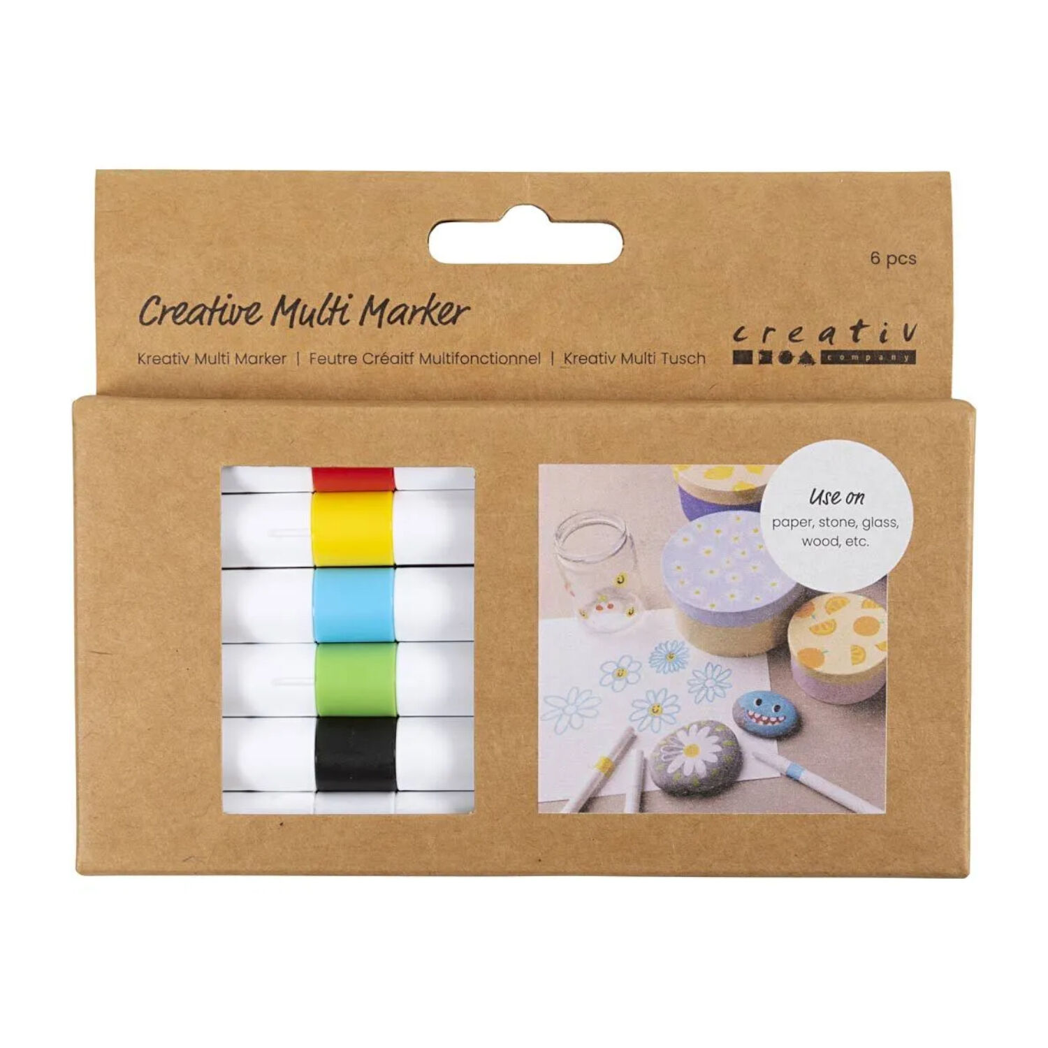 CCHobby multi marker - set 6 - Verfijnd Veenendaal